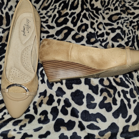 dexflex comfort | Shoes | New Beige Wedges | Poshmark